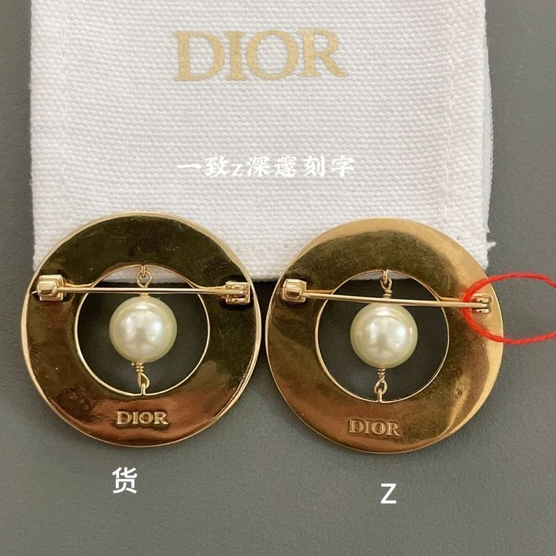 Genuine Christian Dior Brooches