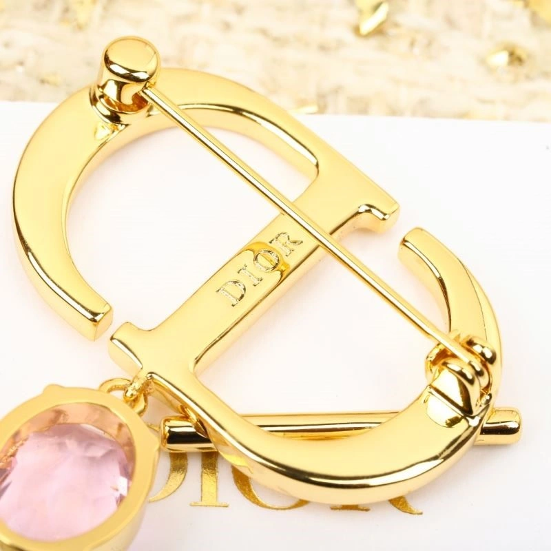 Indistinguishable Christian Dior Brooches