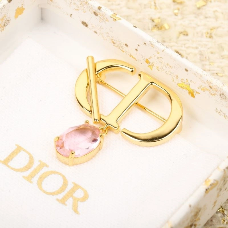 Indistinguishable Christian Dior Brooches