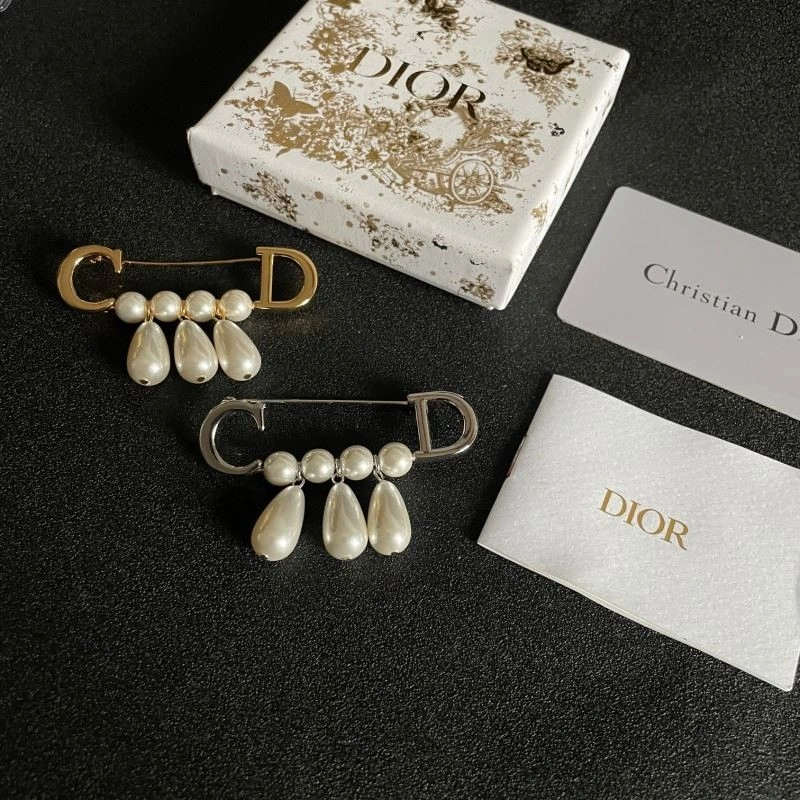 Authentic Christian Dior Brooches