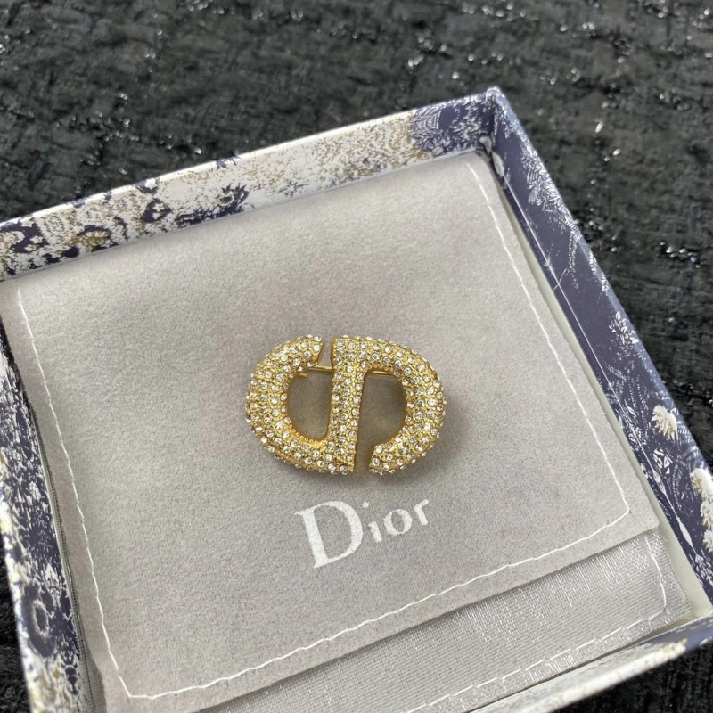 Real Christian Dior Brooches