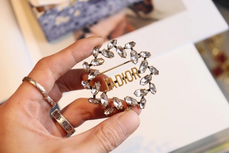 Real Christian Dior Brooches