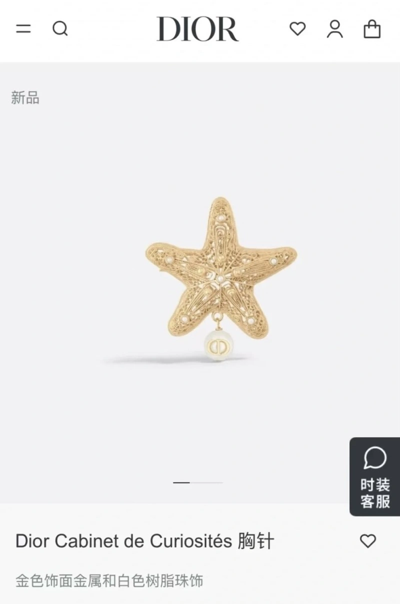Inexpensive Christian Dior Brooches