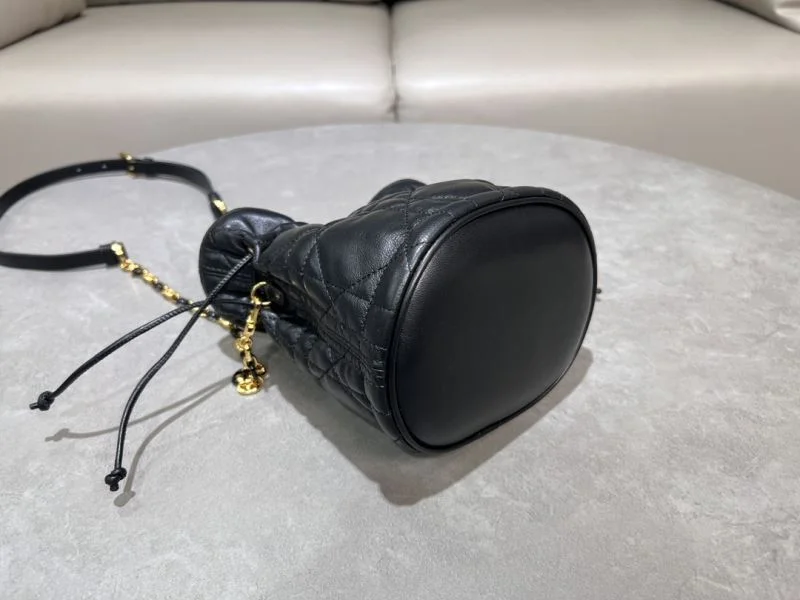 Real Christian Dior Bucket Bags