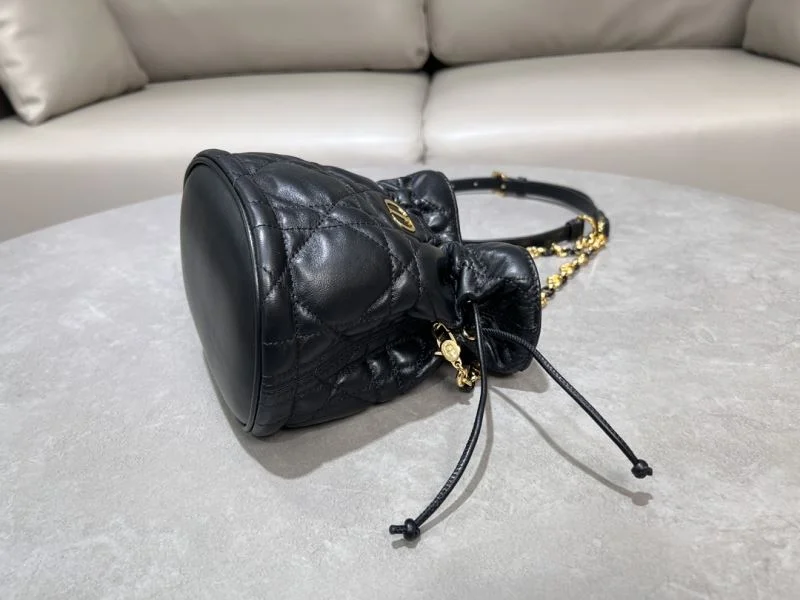Real Christian Dior Bucket Bags
