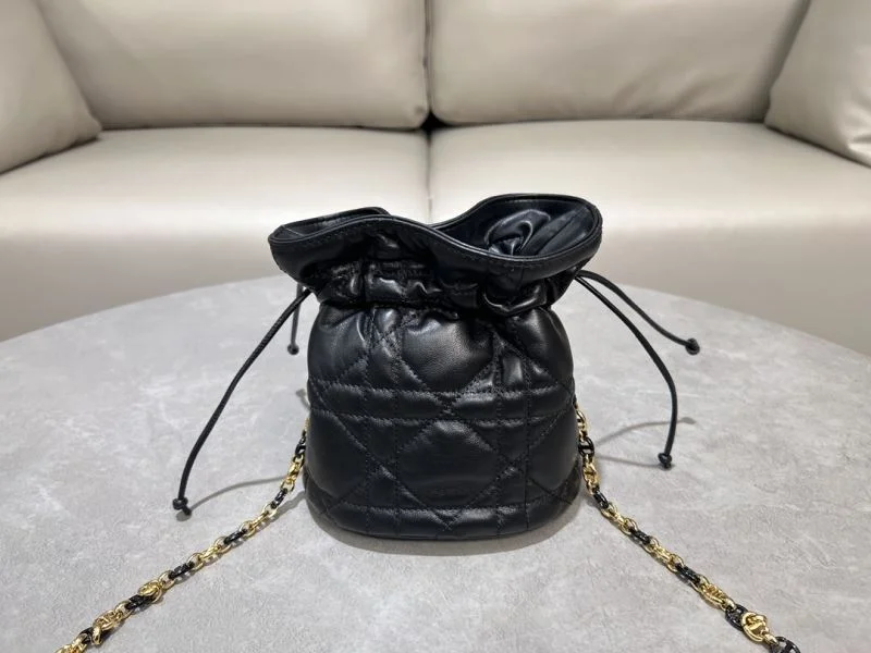 Real Christian Dior Bucket Bags