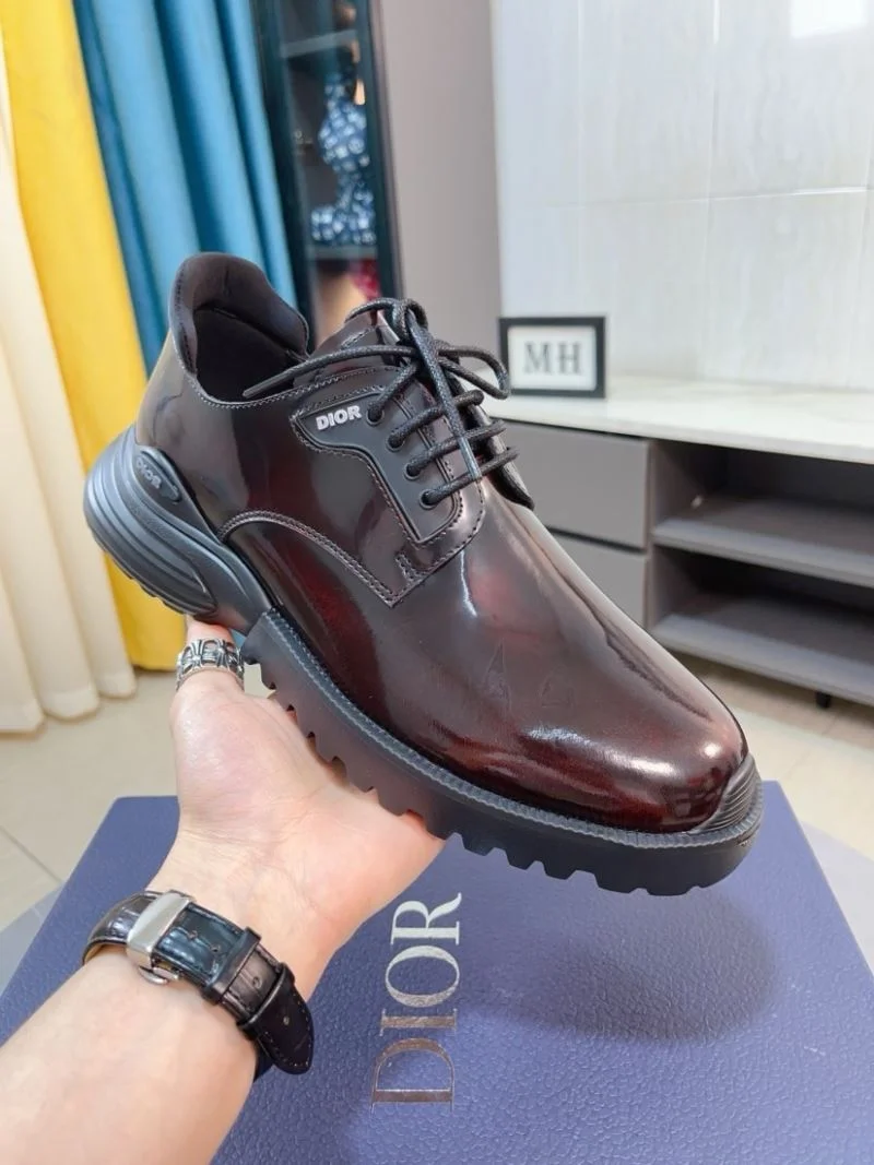 Brand-authenticated Christian Dior Business Shoes