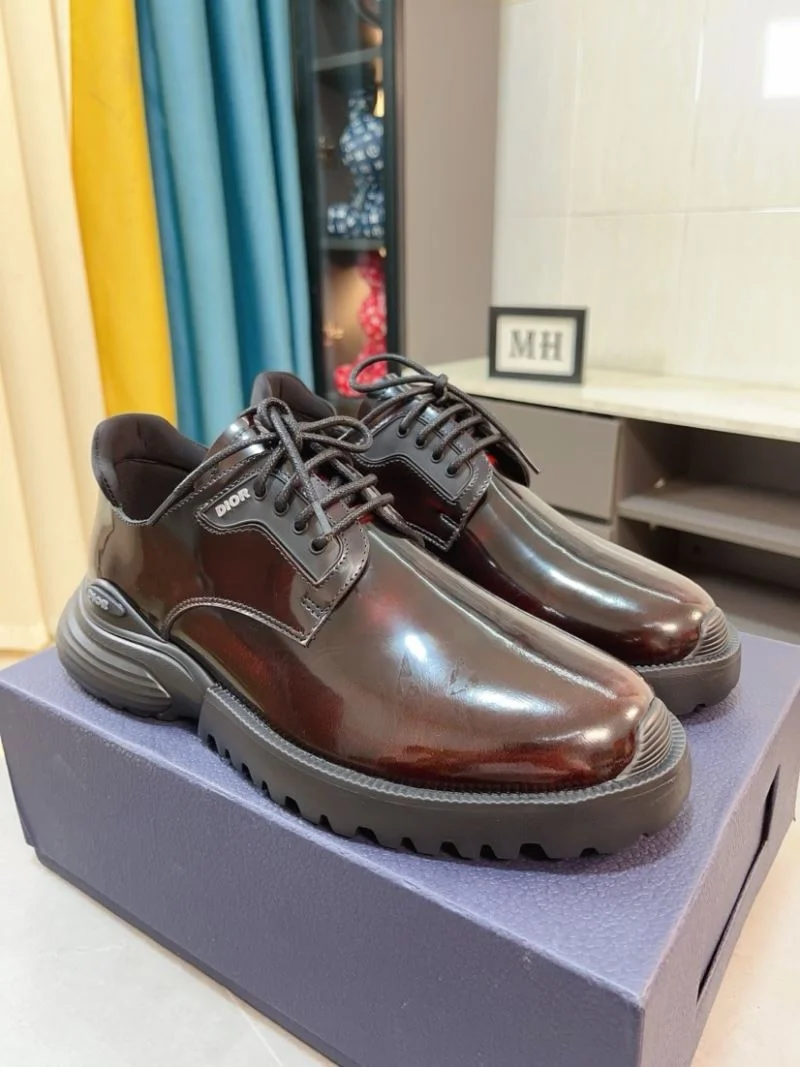 Brand-authenticated Christian Dior Business Shoes