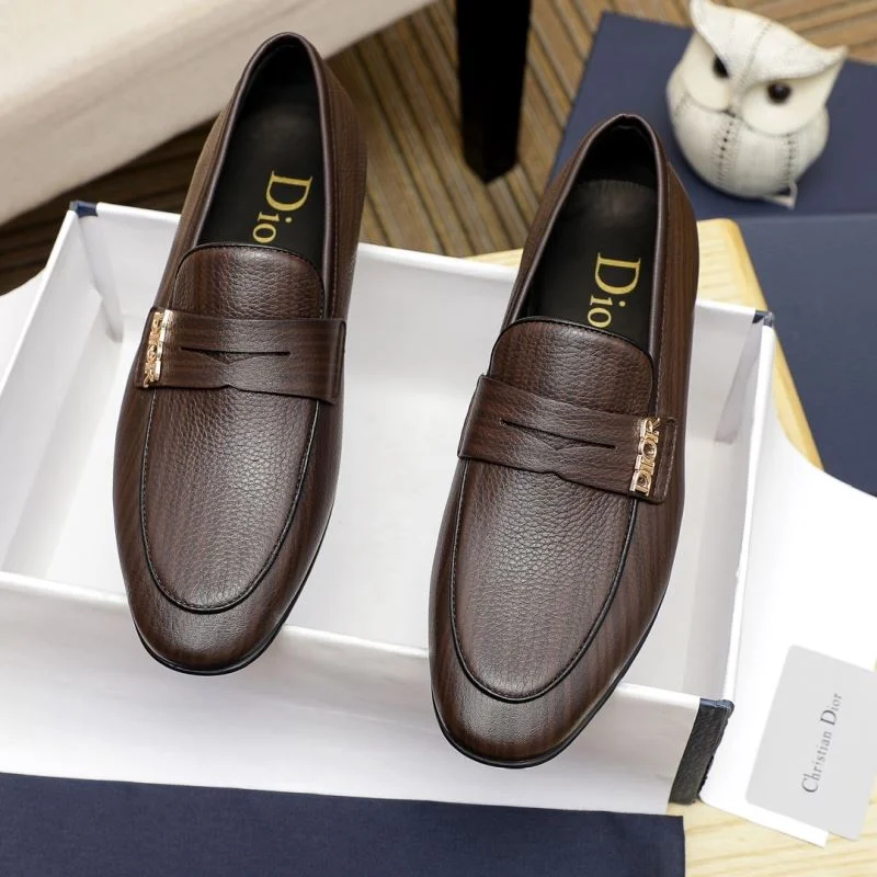 Brand-authenticated Christian Dior Business Shoes