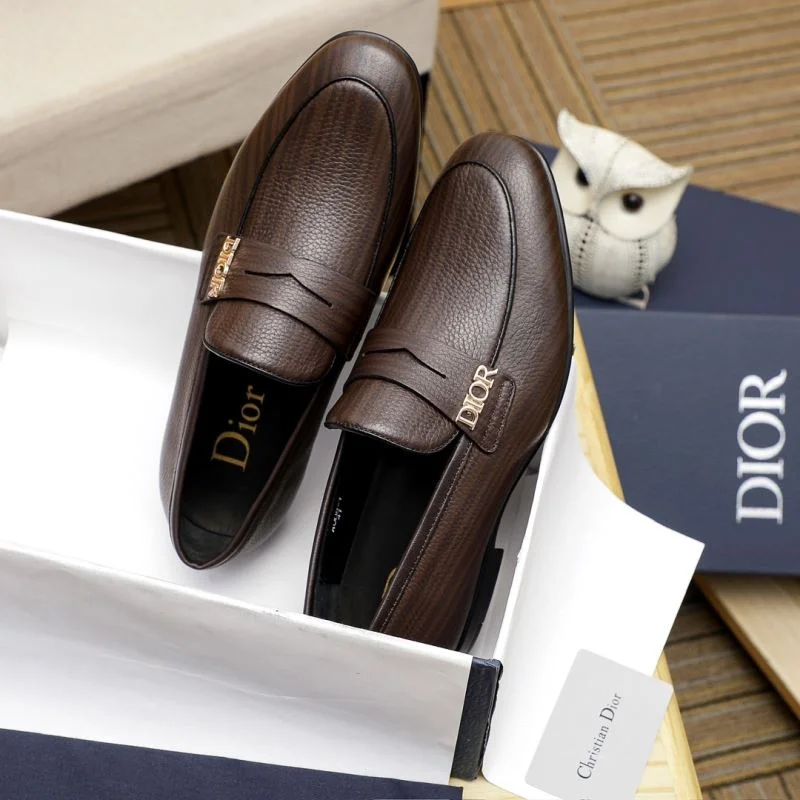 Brand-authenticated Christian Dior Business Shoes