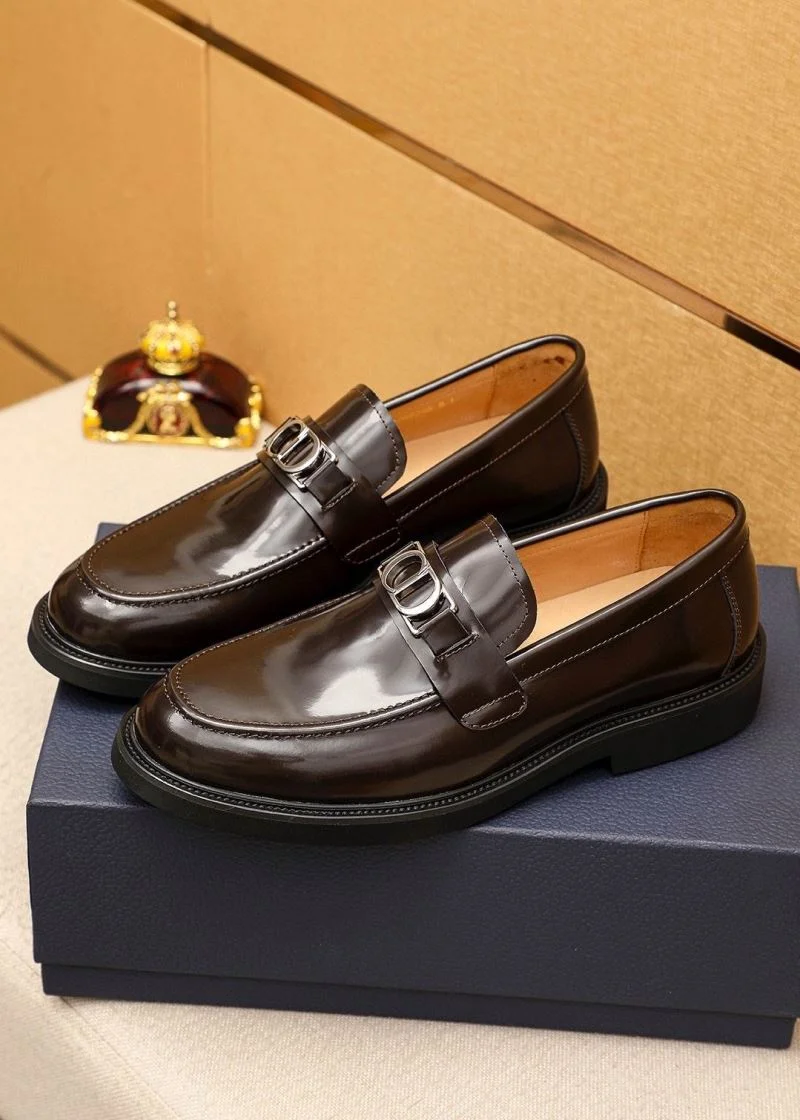 Brand-authenticated Christian Dior Business Shoes