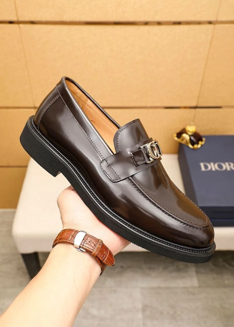 Brand-authenticated Christian Dior Business Shoes