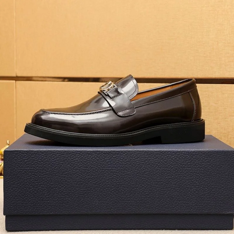 Brand-authenticated Christian Dior Business Shoes