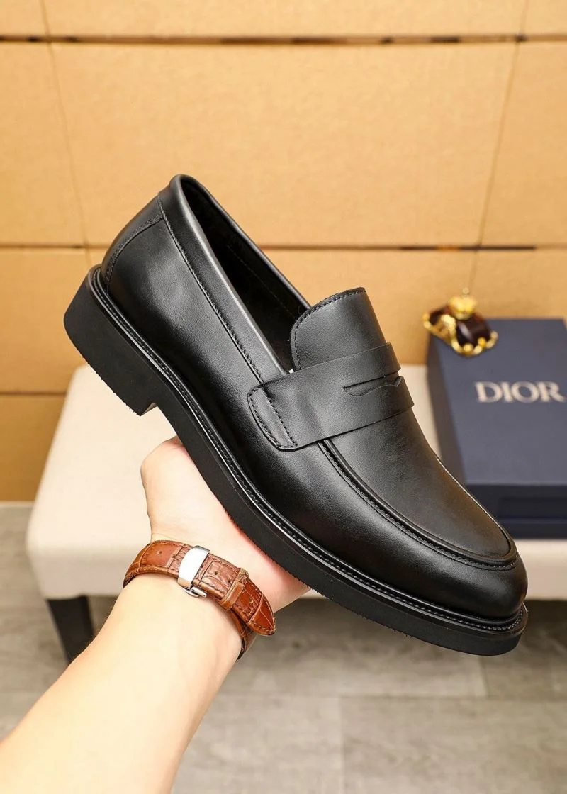 Brand-authenticated Christian Dior Business Shoes