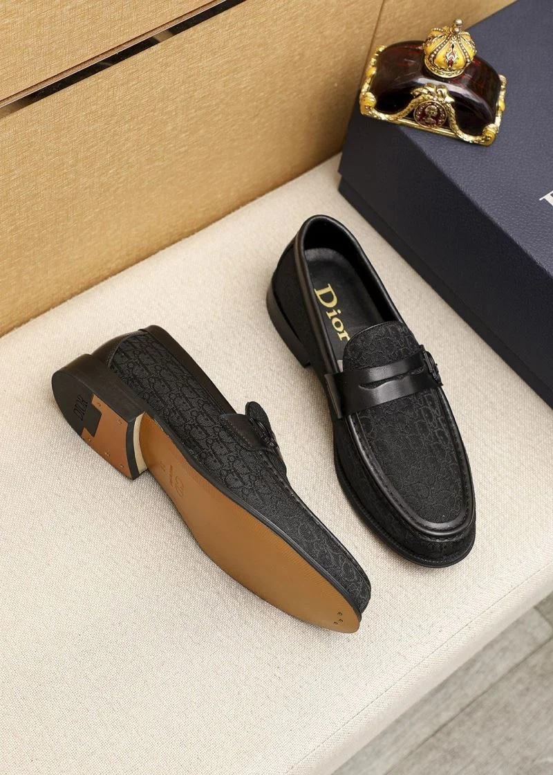 Brand-authenticated Christian Dior Business Shoes