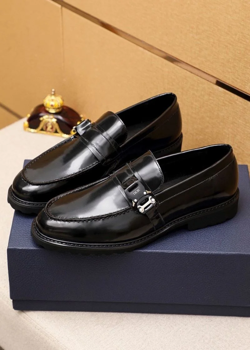 Brand-authenticated Christian Dior Business Shoes