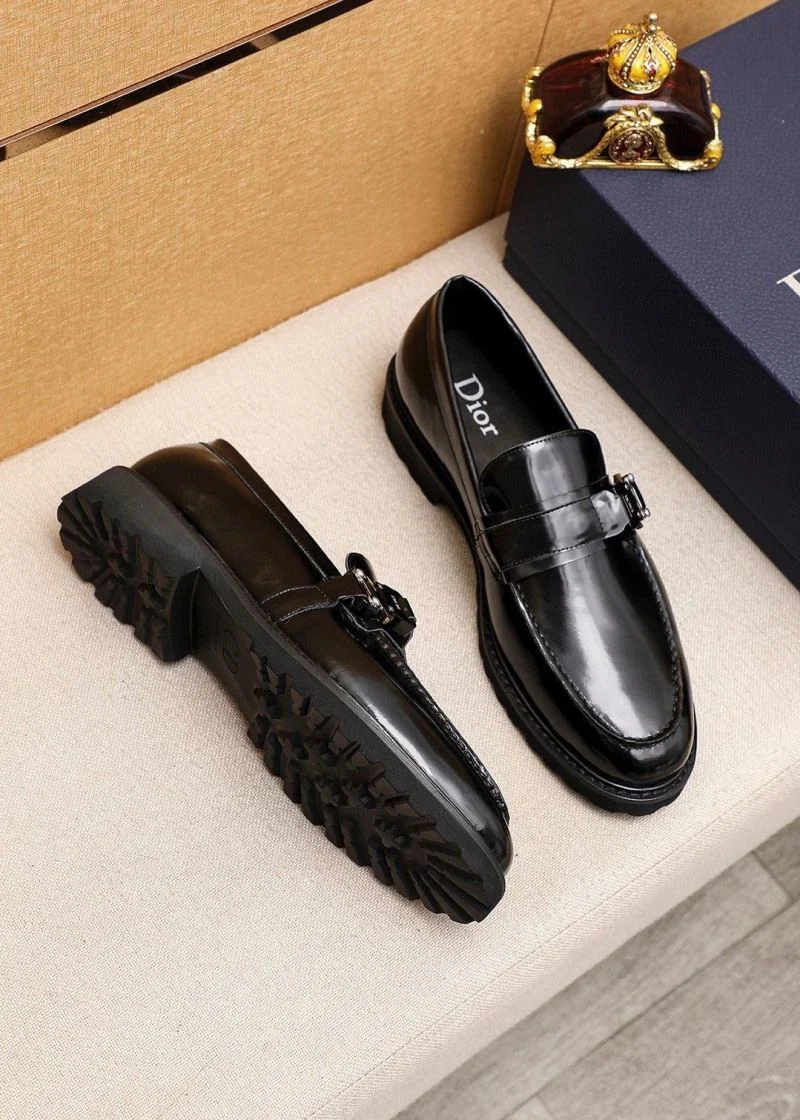 Brand-authenticated Christian Dior Business Shoes