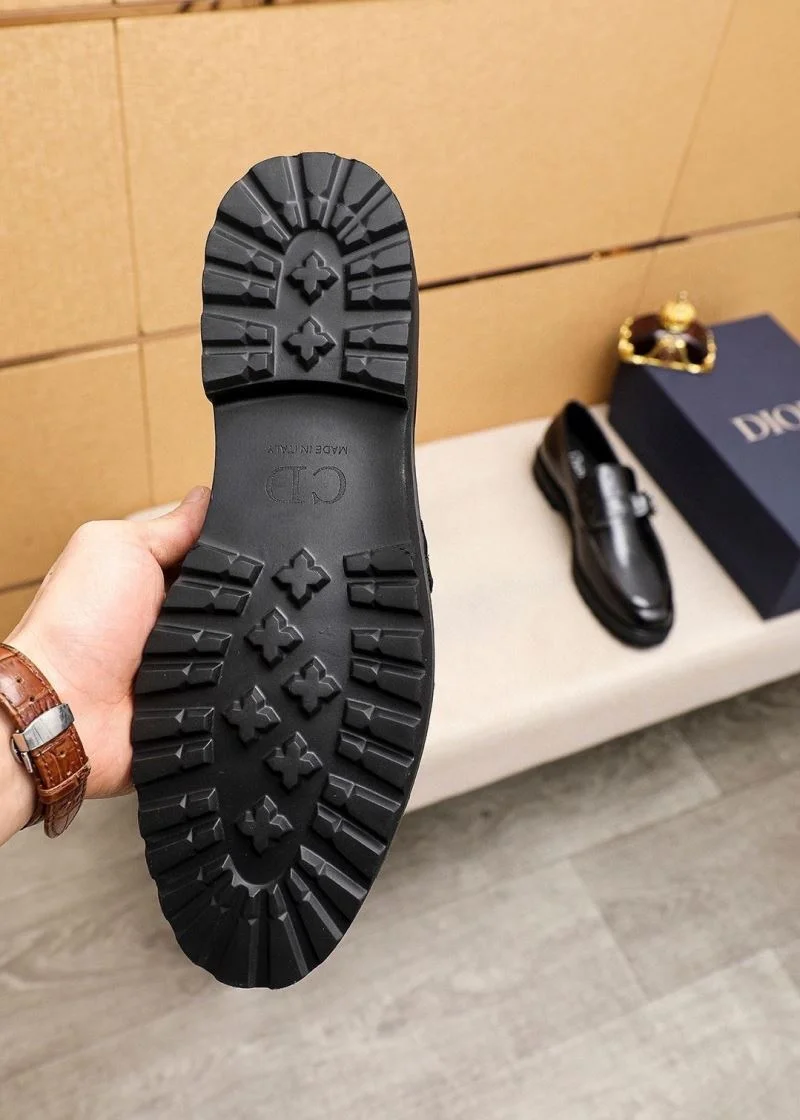 Brand-authenticated Christian Dior Business Shoes