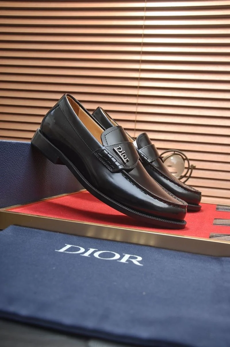 Brand-authenticated Christian Dior Business Shoes