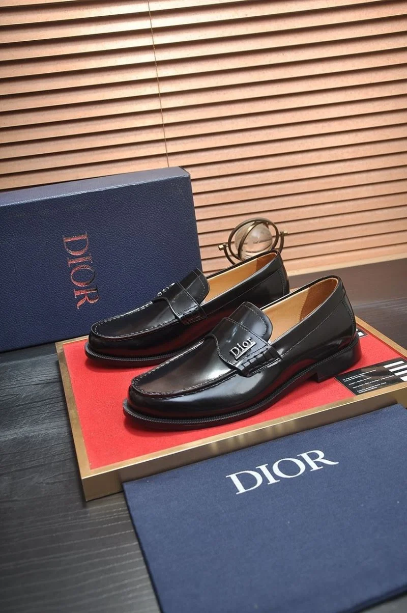Brand-authenticated Christian Dior Business Shoes