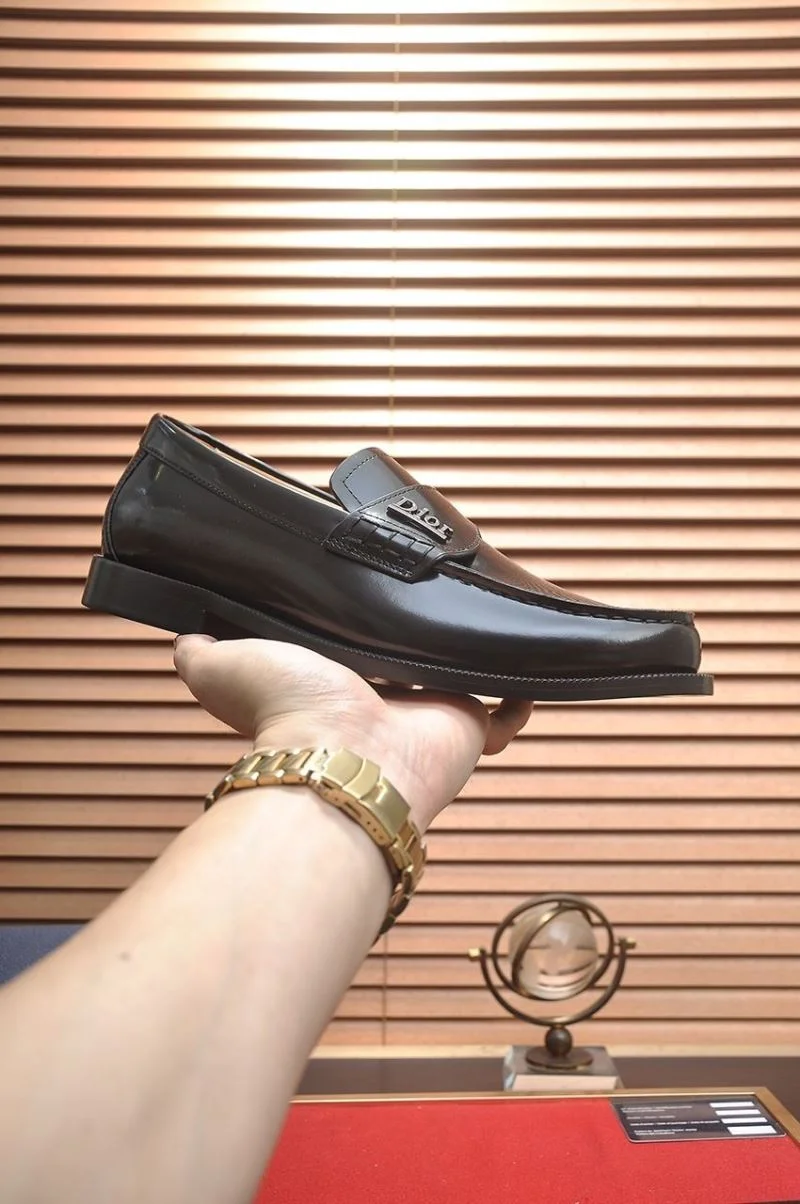 Brand-authenticated Christian Dior Business Shoes