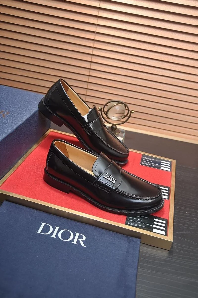 Brand-authenticated Christian Dior Business Shoes