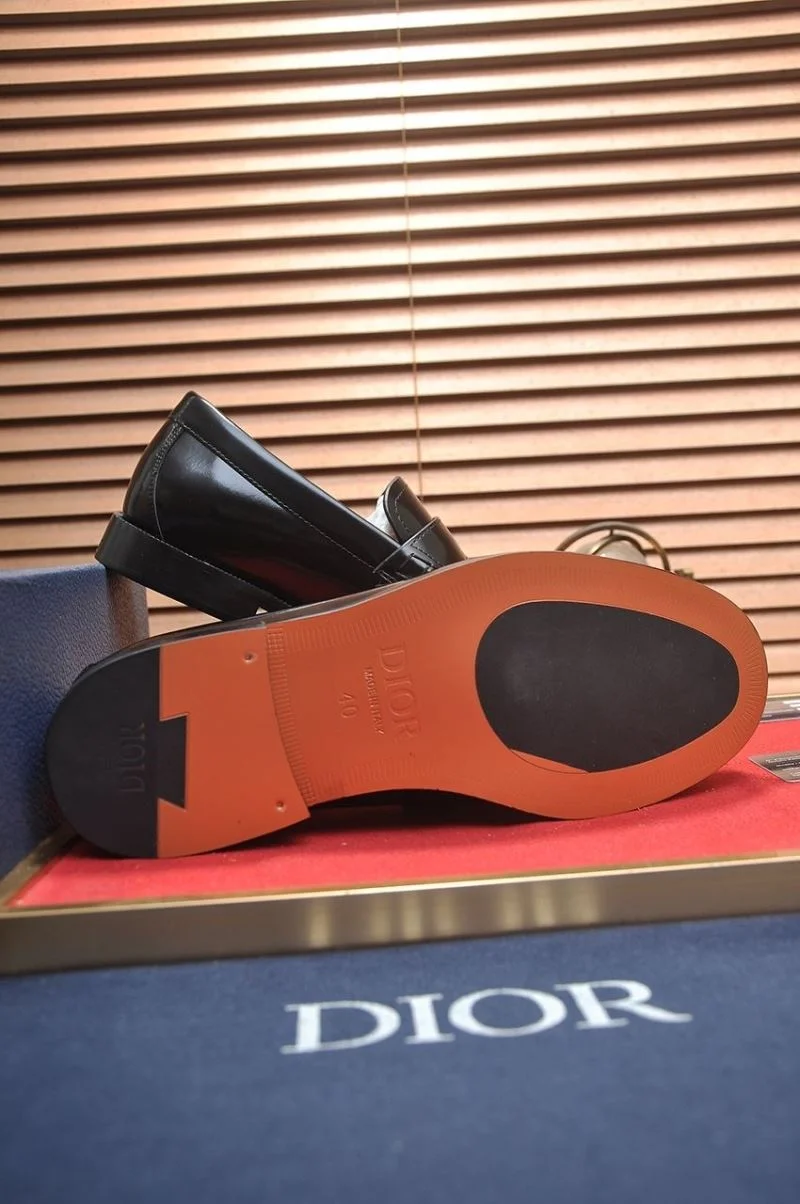 Brand-authenticated Christian Dior Business Shoes