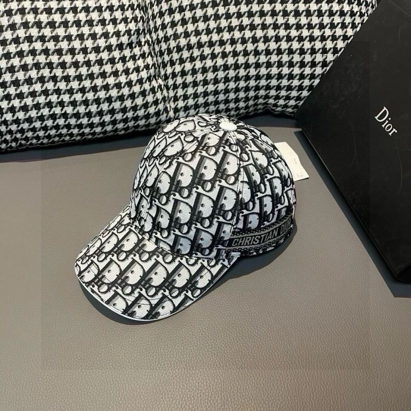 Brand-authenticated Christian Dior Caps
