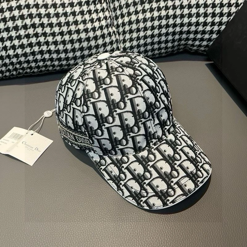 Brand-authenticated Christian Dior Caps