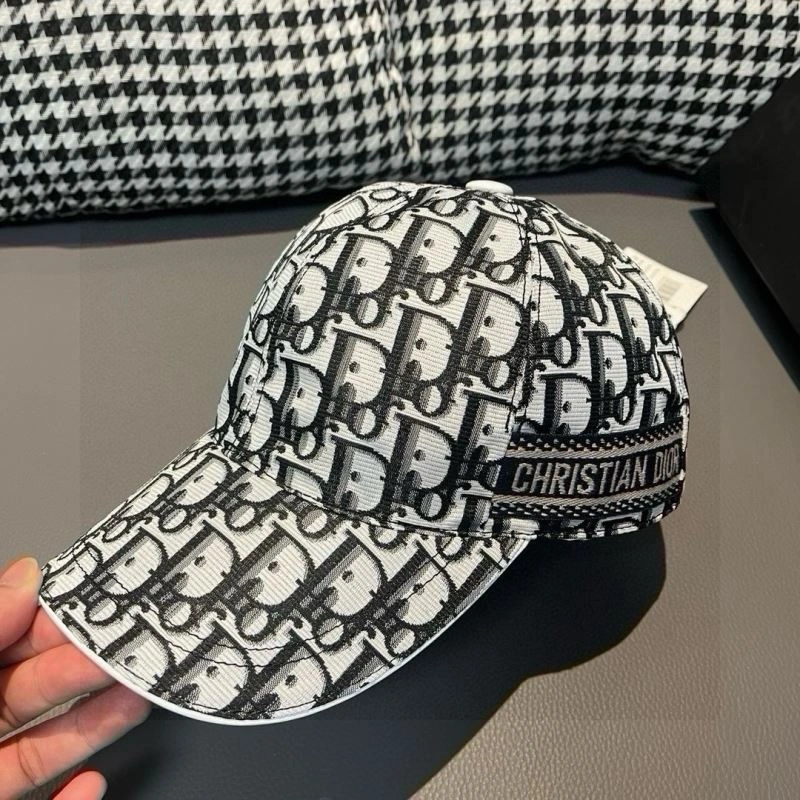 Brand-authenticated Christian Dior Caps