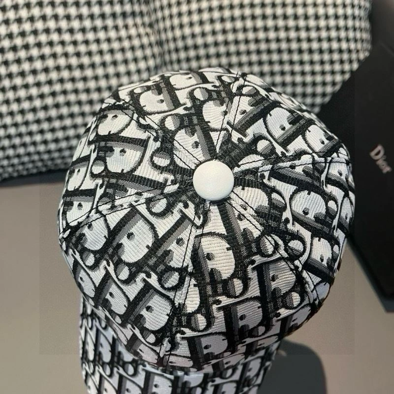 Brand-authenticated Christian Dior Caps