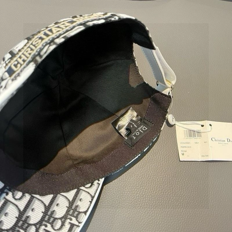 Brand-authenticated Christian Dior Caps