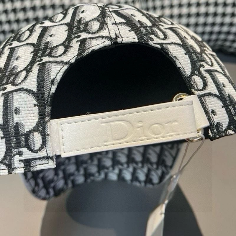 Brand-authenticated Christian Dior Caps