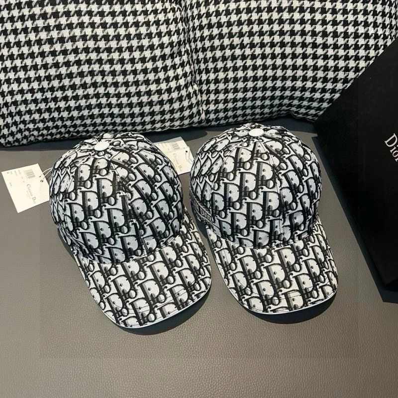 Brand-authenticated Christian Dior Caps