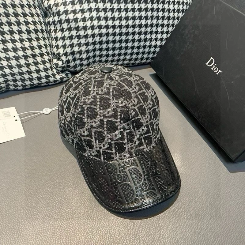 Brand-authenticated Christian Dior Caps
