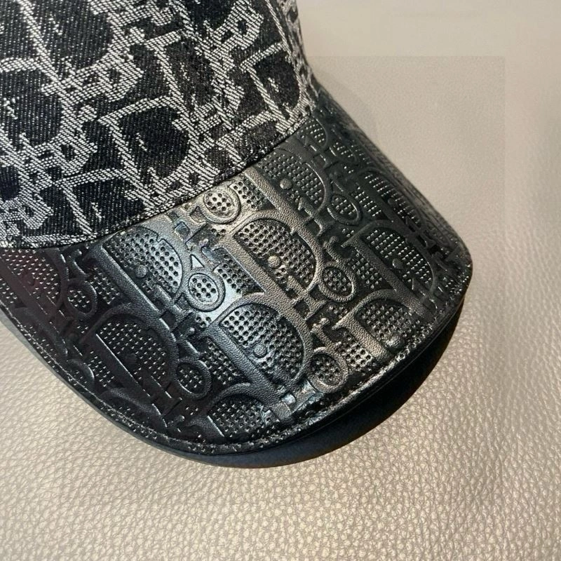 Brand-authenticated Christian Dior Caps