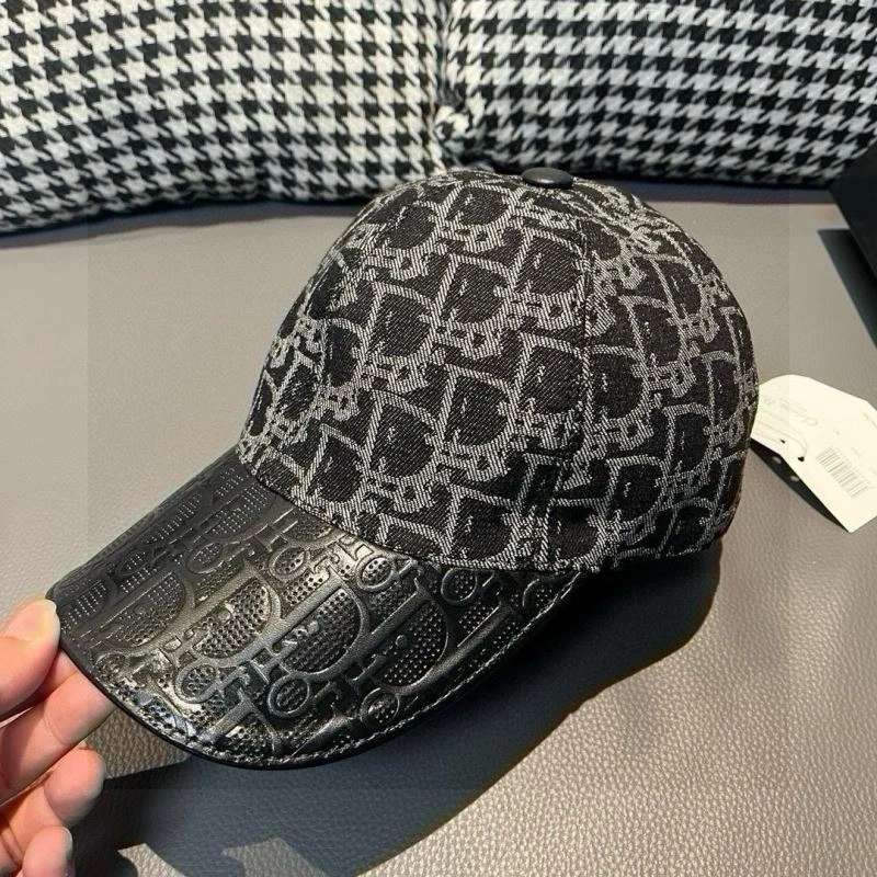 Brand-authenticated Christian Dior Caps