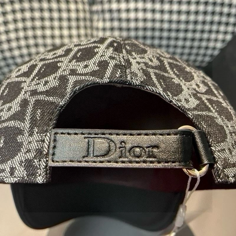 Brand-authenticated Christian Dior Caps