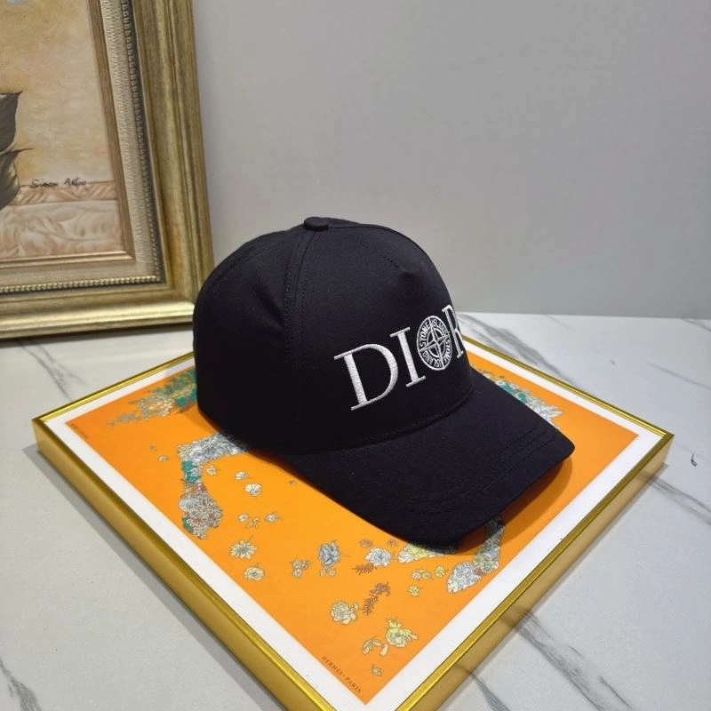 Brand-authenticated Christian Dior Caps