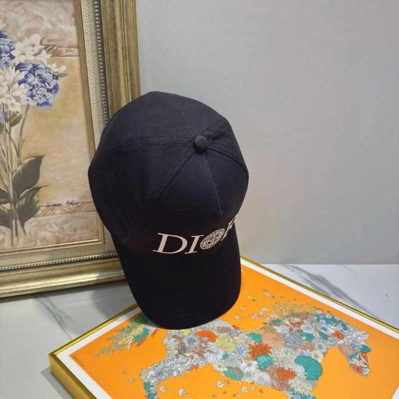 Brand-authenticated Christian Dior Caps