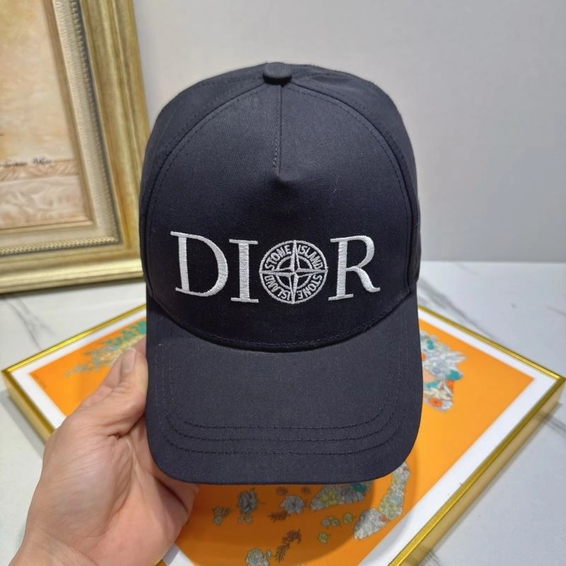 Brand-authenticated Christian Dior Caps