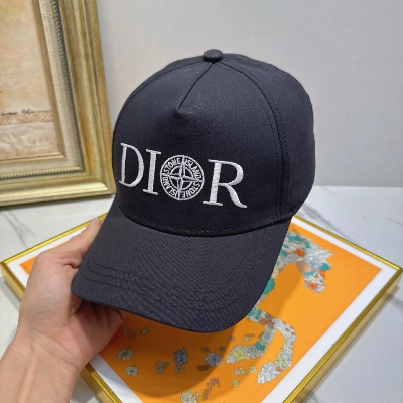 Brand-authenticated Christian Dior Caps