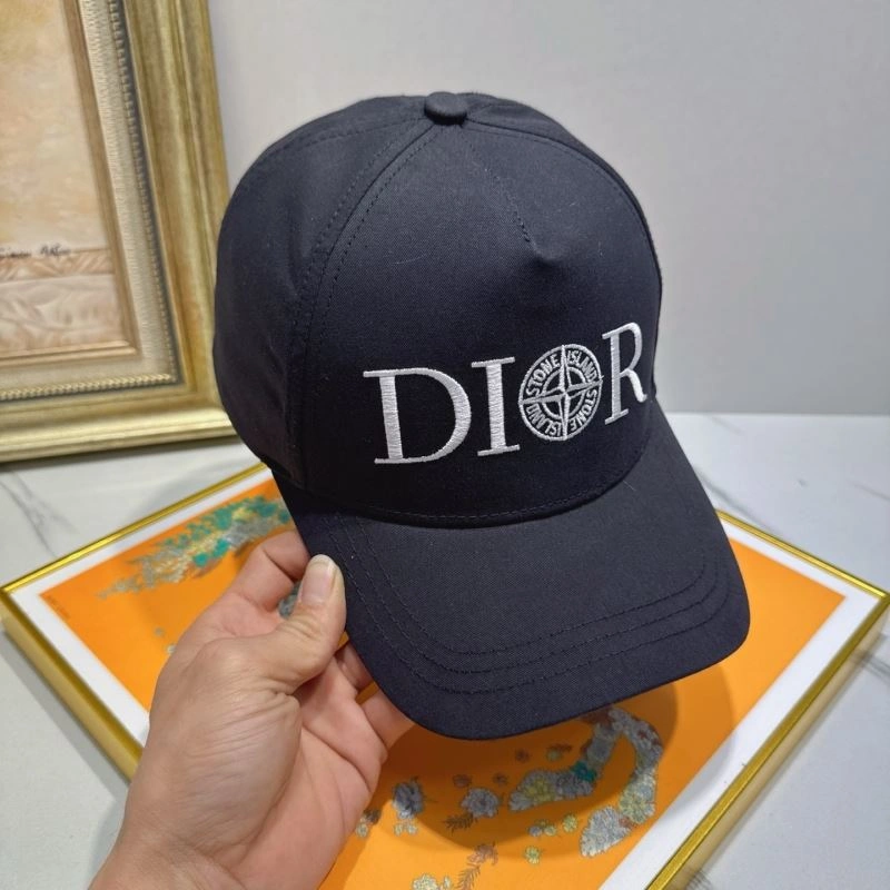 Brand-authenticated Christian Dior Caps