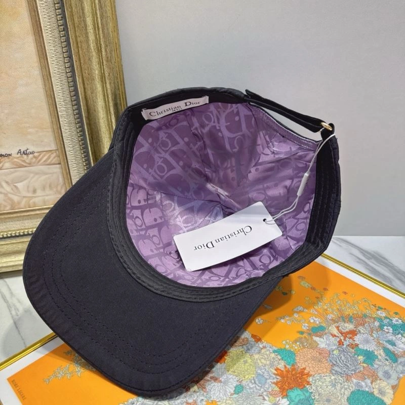 Brand-authenticated Christian Dior Caps