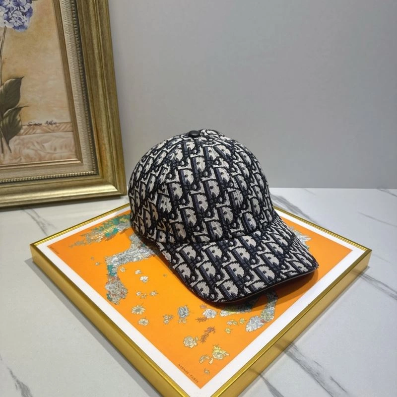 Brand-authenticated Christian Dior Caps