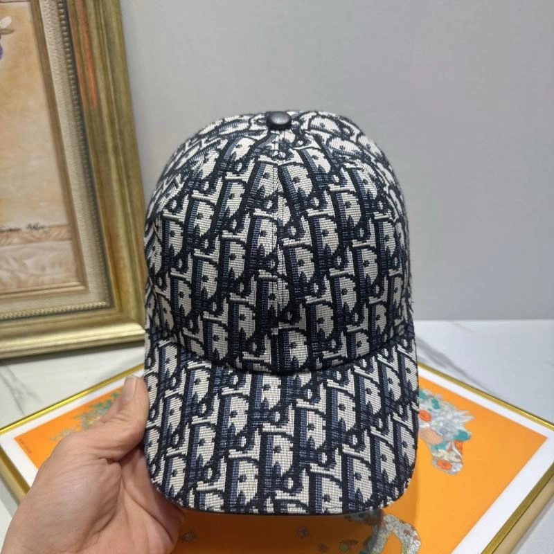 Brand-authenticated Christian Dior Caps