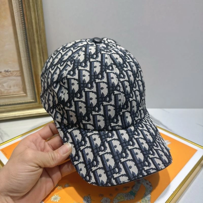 Brand-authenticated Christian Dior Caps