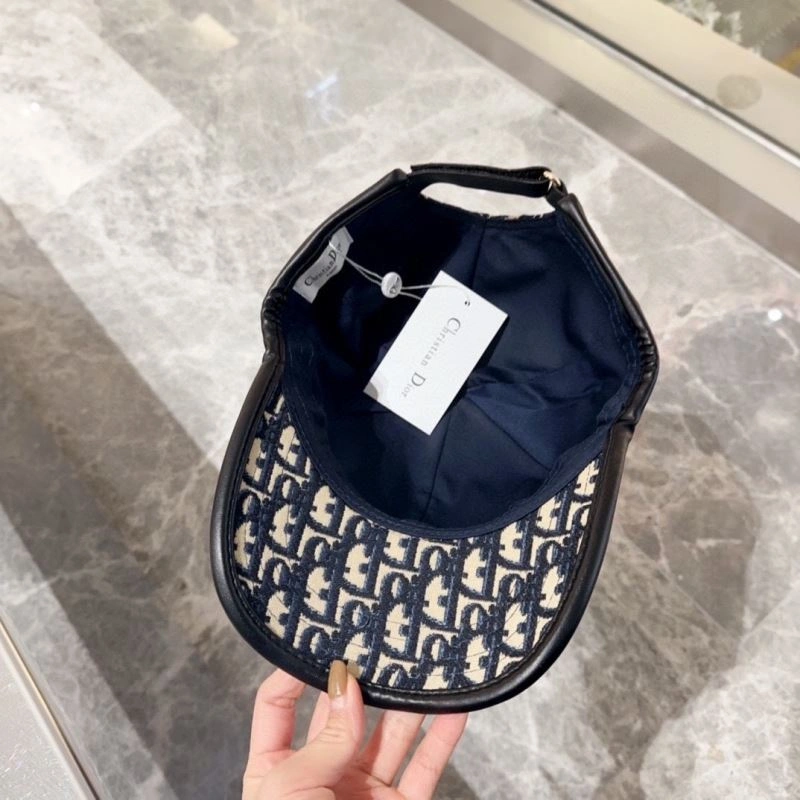 Brand-authenticated Christian Dior Caps