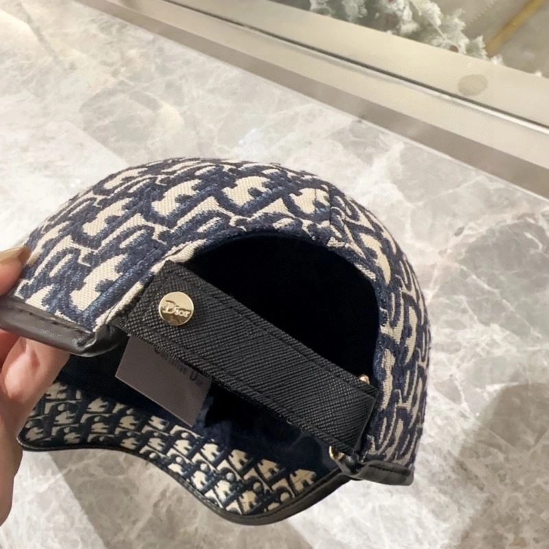 Brand-authenticated Christian Dior Caps