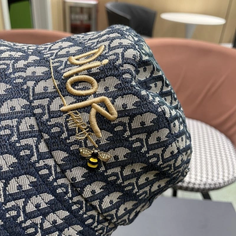 Brand-authenticated Christian Dior Caps